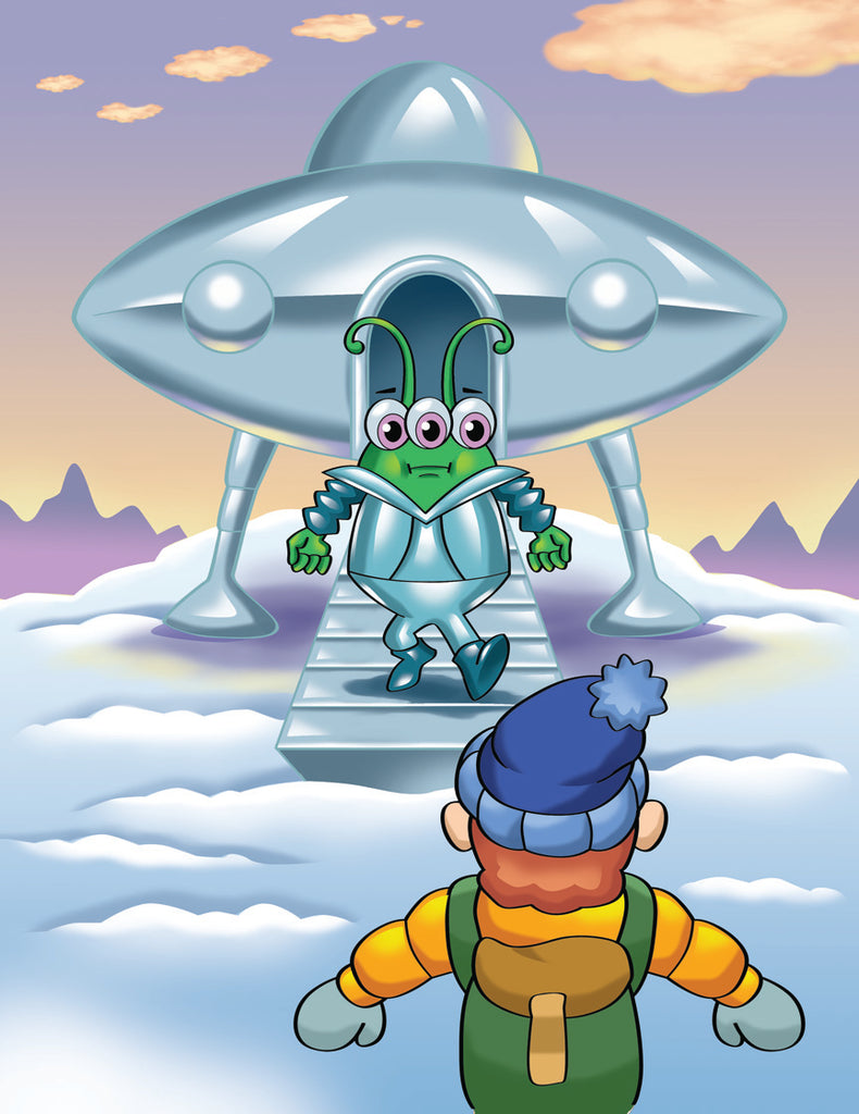 Steve the Alien (Written by G. Brian Benson; Illustrated by Paul Herna ...